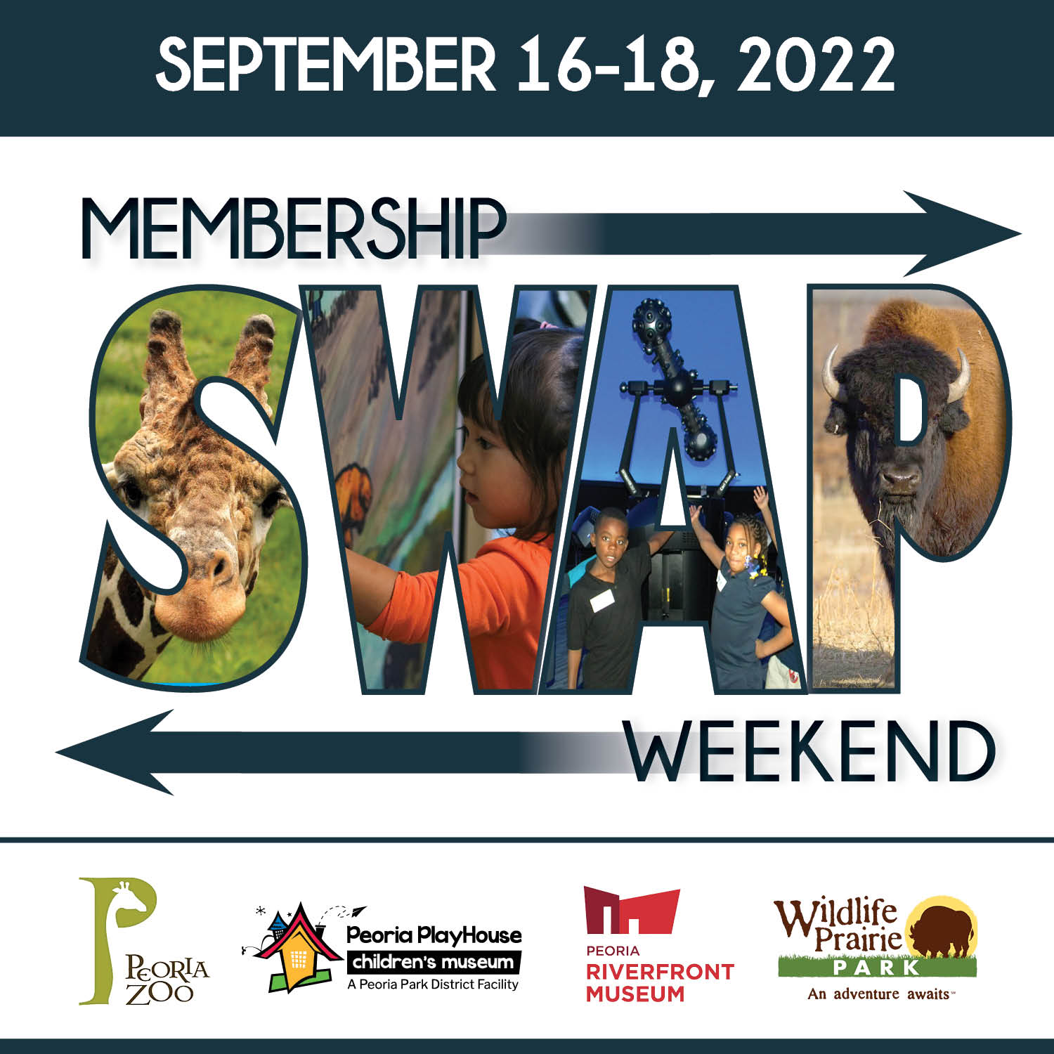Join | Support - Membership Swap Weekend - Peoria Riverfront Museum