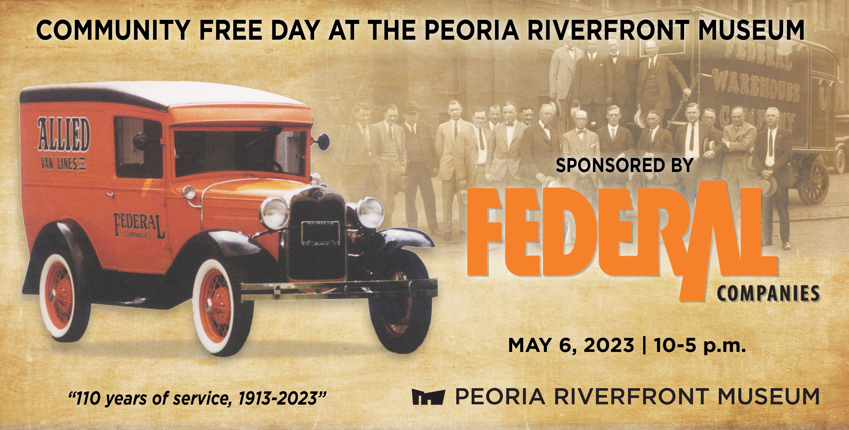 Classes | Programs - FREE DAYS - Federal Free Day - Peoria Riverfront ...