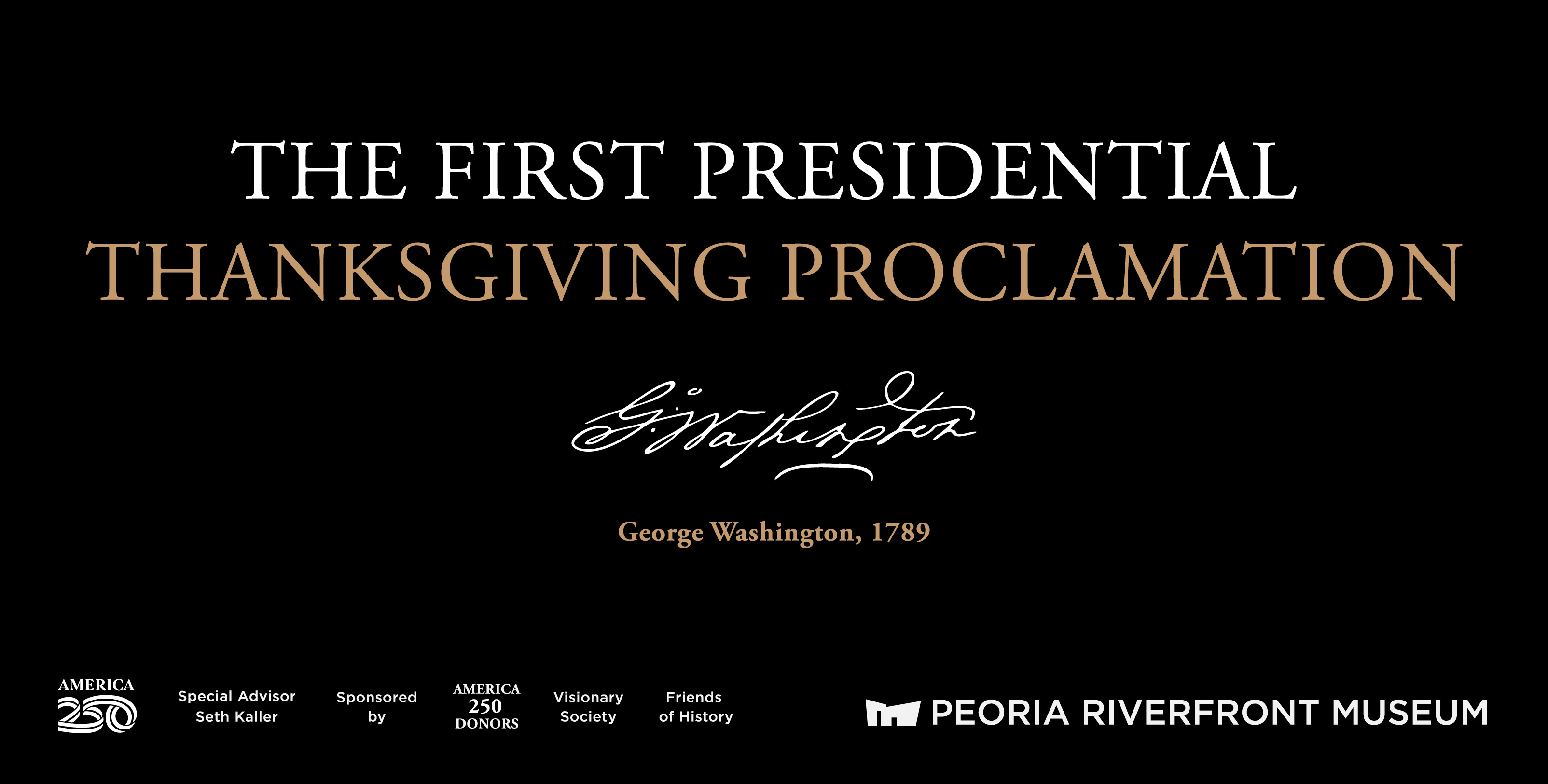Exhibits | Collections - The First Presidential Thanksgiving ...